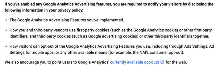 Using Google Analytics? Better Update that Privacy Policy - Privacy ...