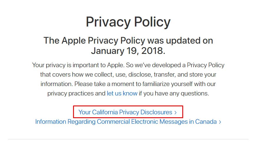 Does Your Privacy Policy Comply with CalOPPA? - Privacy Policies
