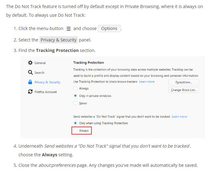 Your Privacy Policy Must Include a “Do Not Track” (DNT) Clause ...